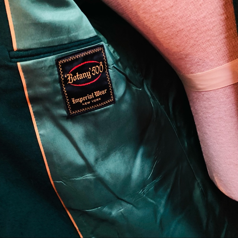 Vtg Extremely Rare Botany 500 Imperial Wear Ny Shamro… - Gem